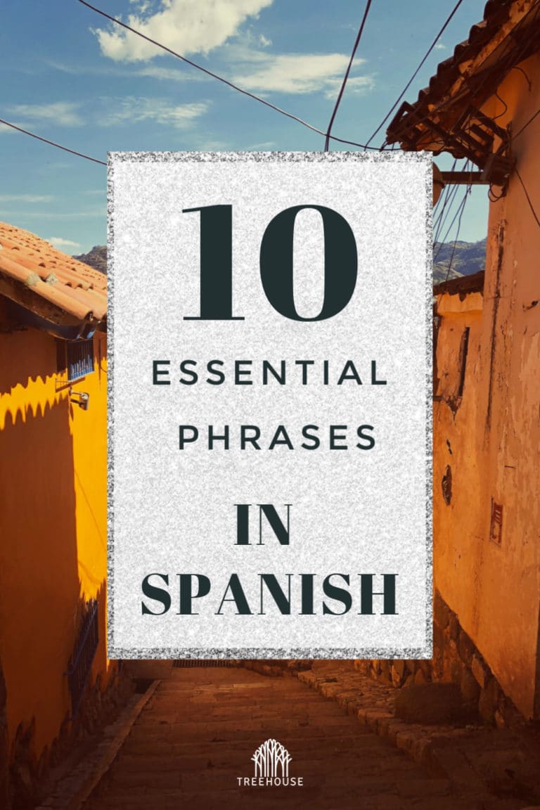 10 Essential Phrases in Spanish | Treehouse Lodge